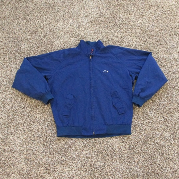 Lacoste | Jackets & Coats | Lacoste Izod Jacket Mens Large Blue Full ...